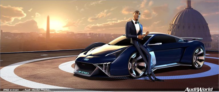 Audi designs first concept car for an animated film - Watch I Love
