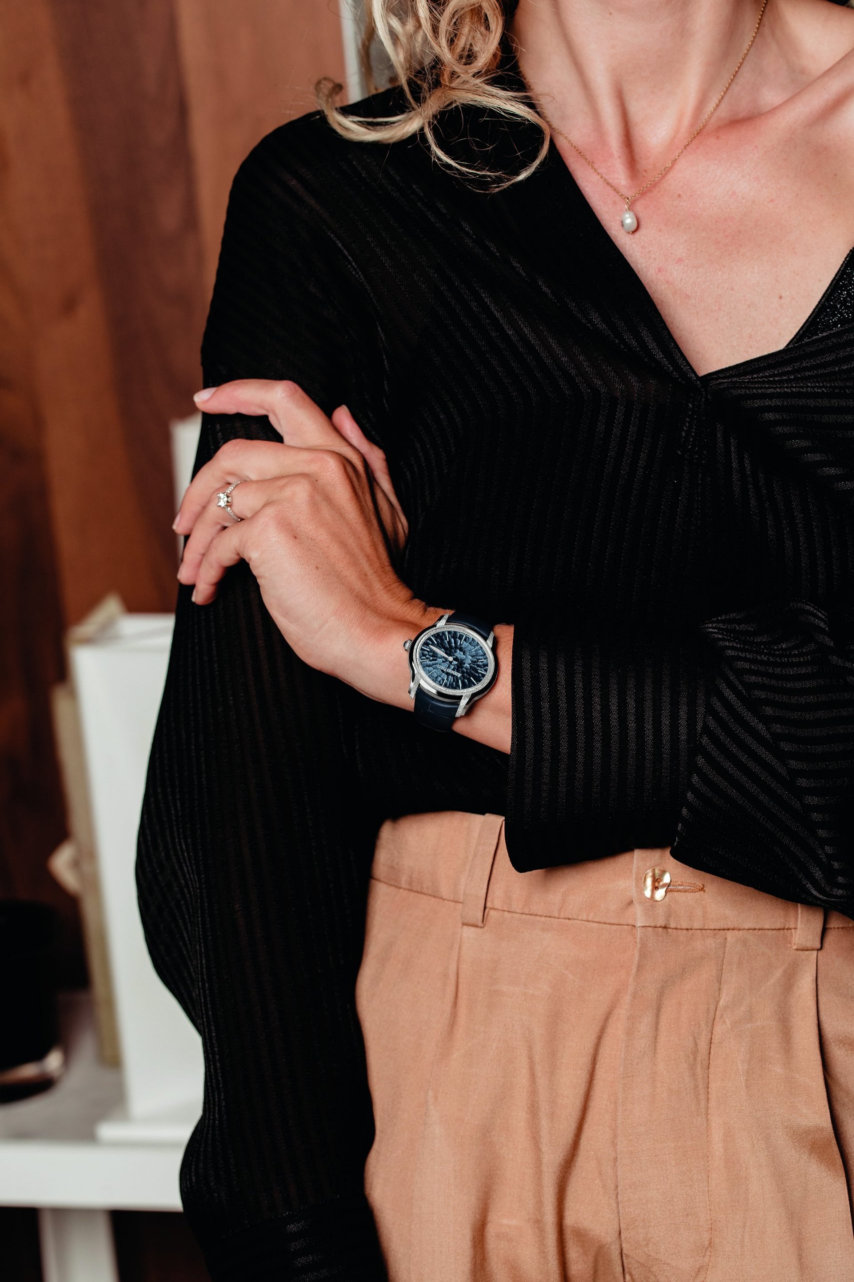 Audemars Piguet: Anouk Yve is the face of the new Millenary Frosted ...