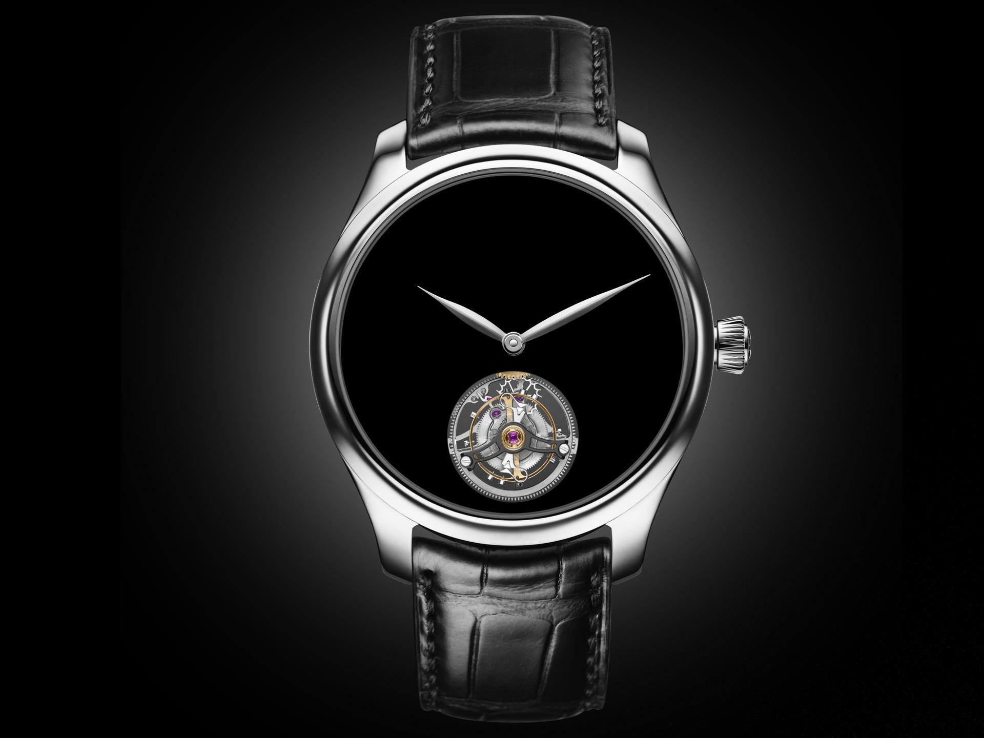 H. Moser & Cie. Endeavour Tourbillon Concept Vantablack® - Watch I Love