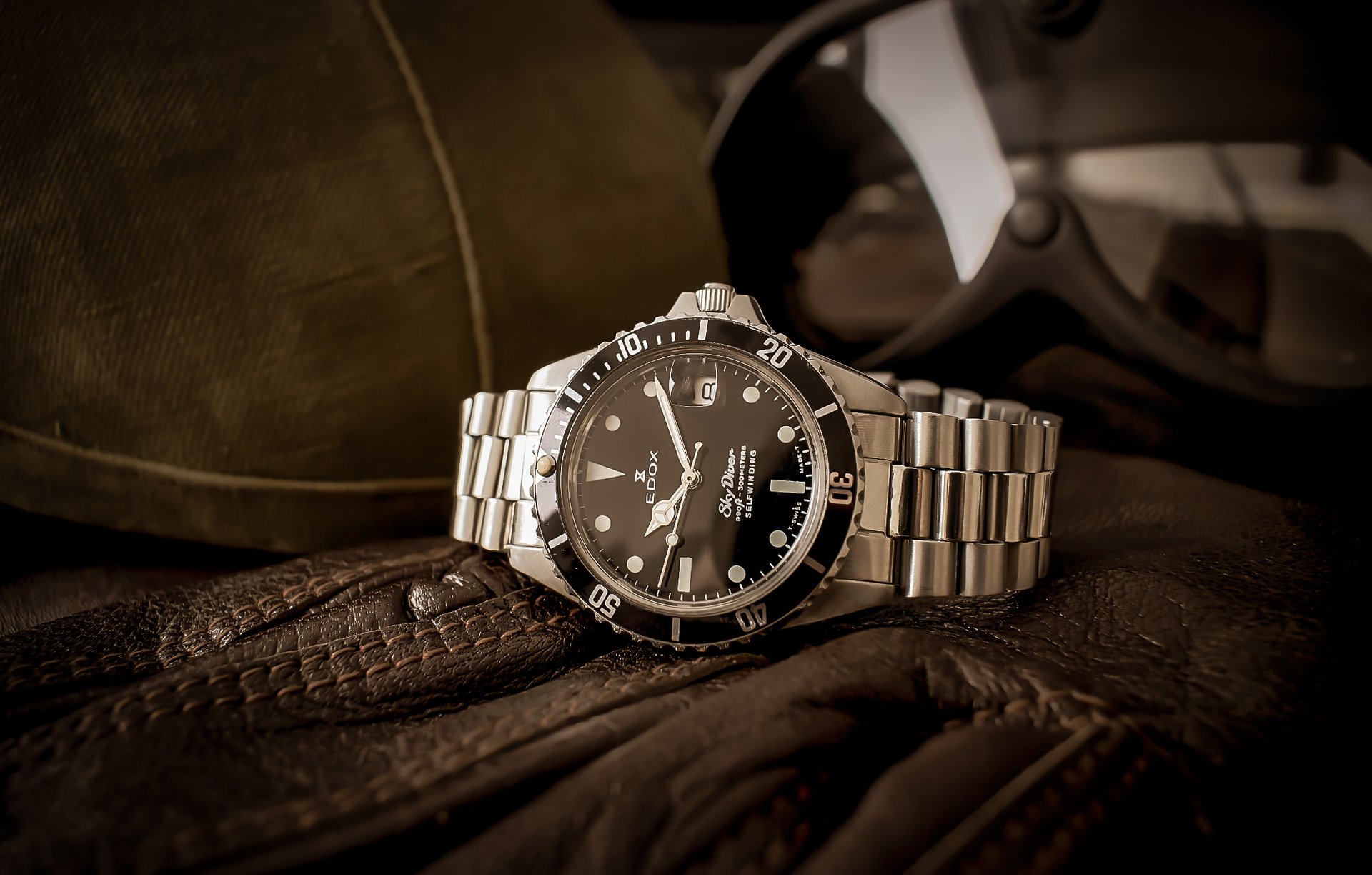 Edox Skydiver Military Bronze Limited Edition - Watch I Love