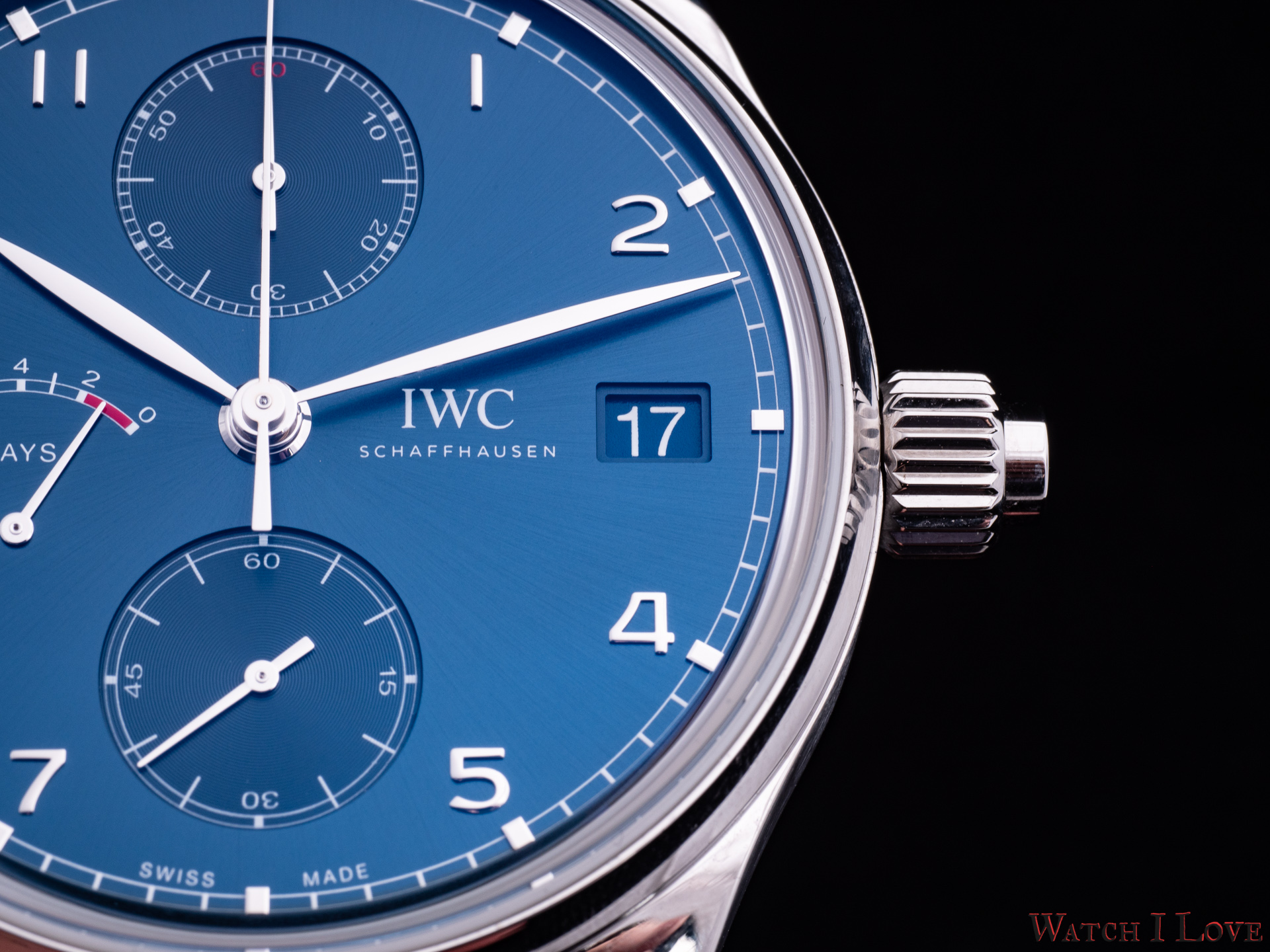 IWC Portugieser Hand Wound Monopusher Edition "Laureus Sport for Good ...