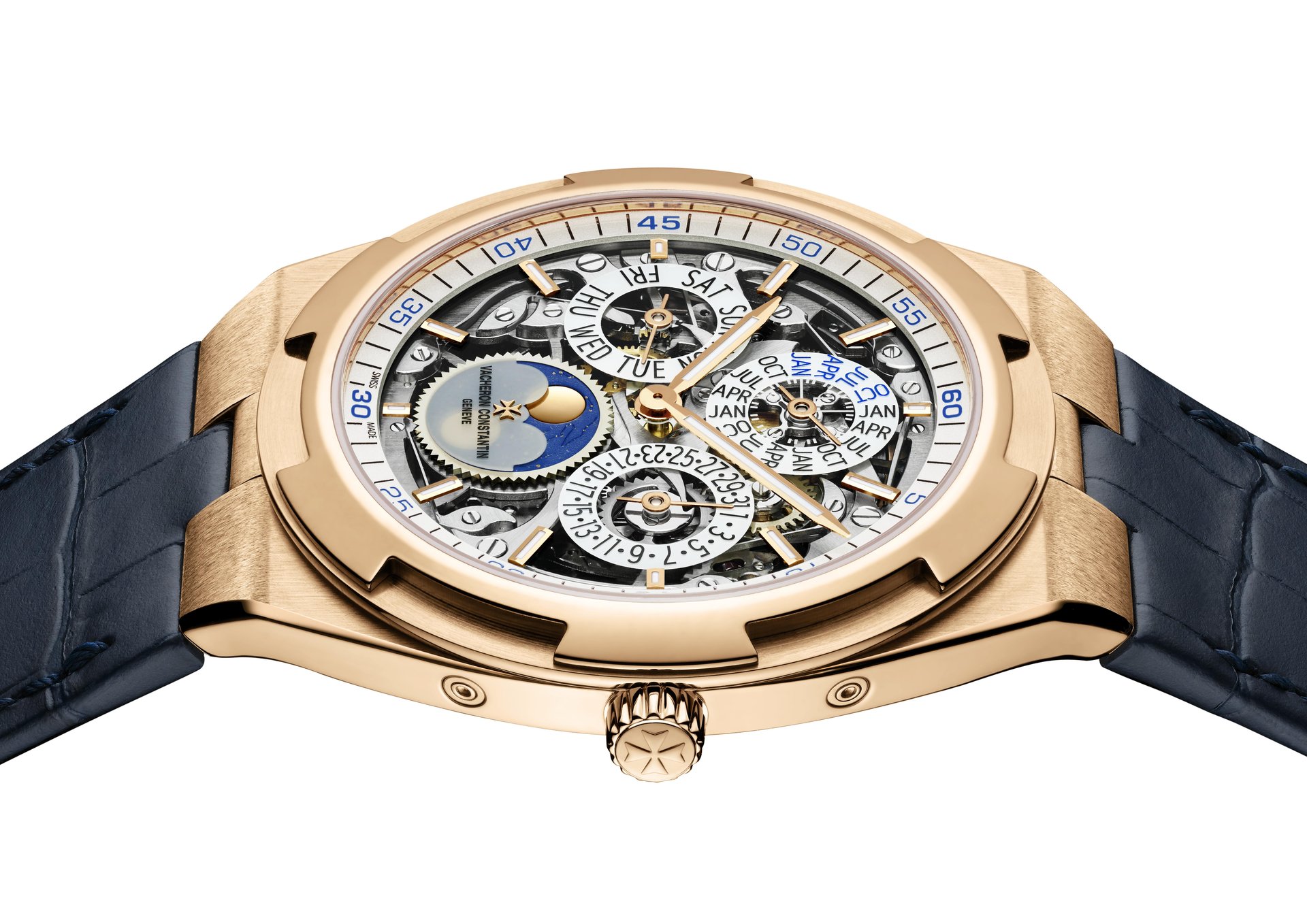 Vacheron Constantin Overseas Perpetual Calendar Ultra-Thin Skeleton ...