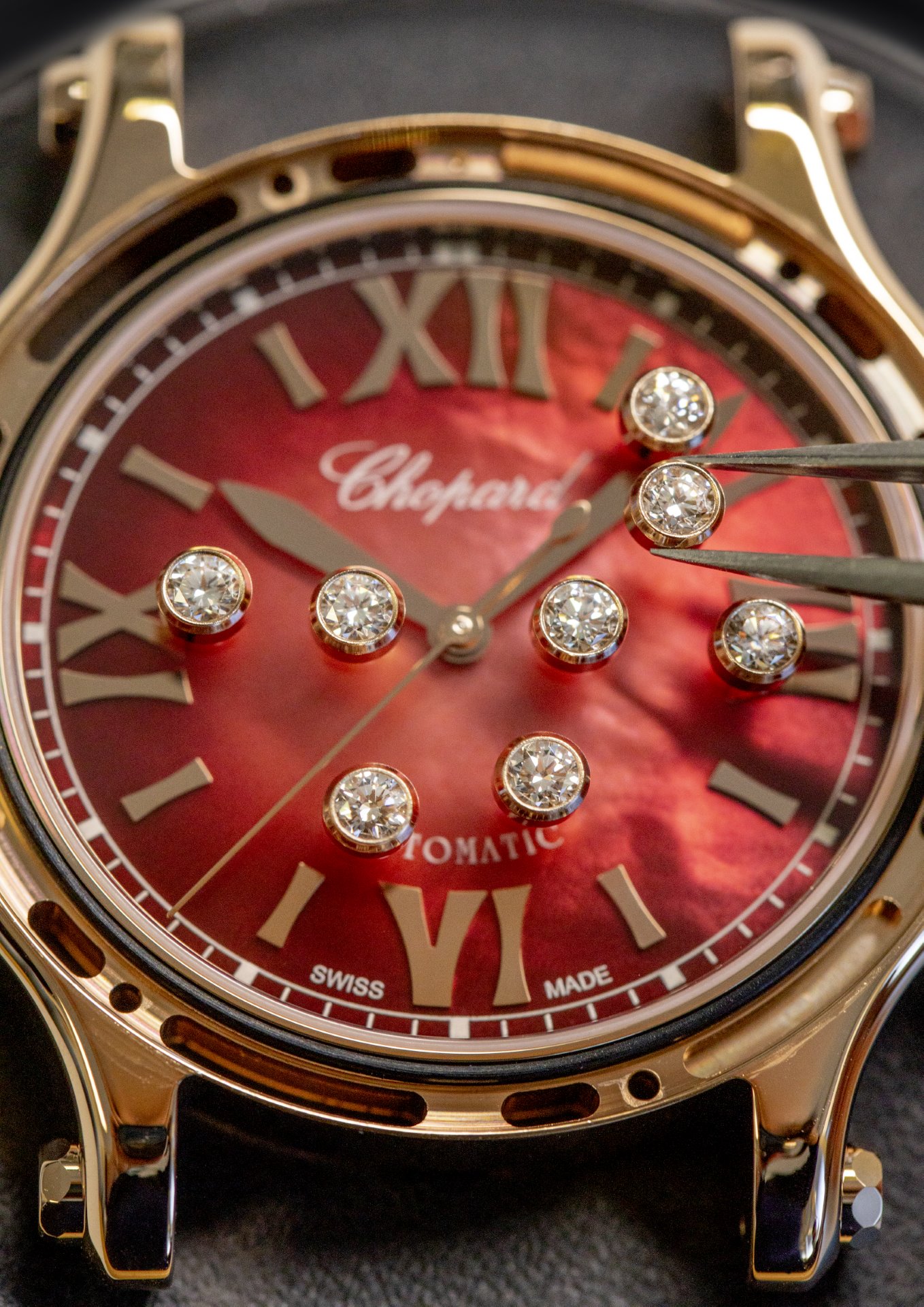 Chopard Happy Sport Red Mother-Of-Pearl - Watch I Love