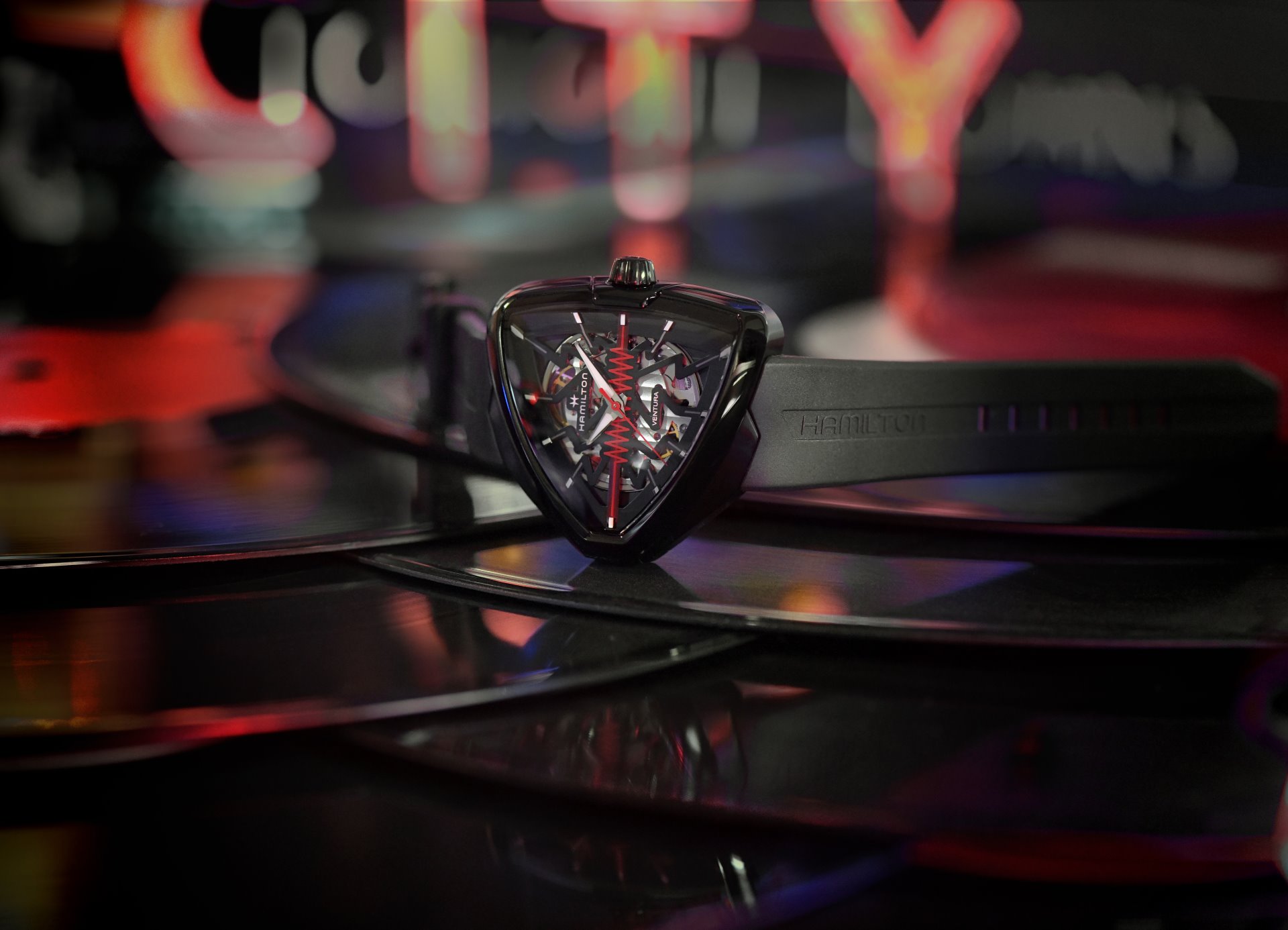 Hamilton Ventura Elvis80 Skeleton: a futuristic legacy - Watch I Love