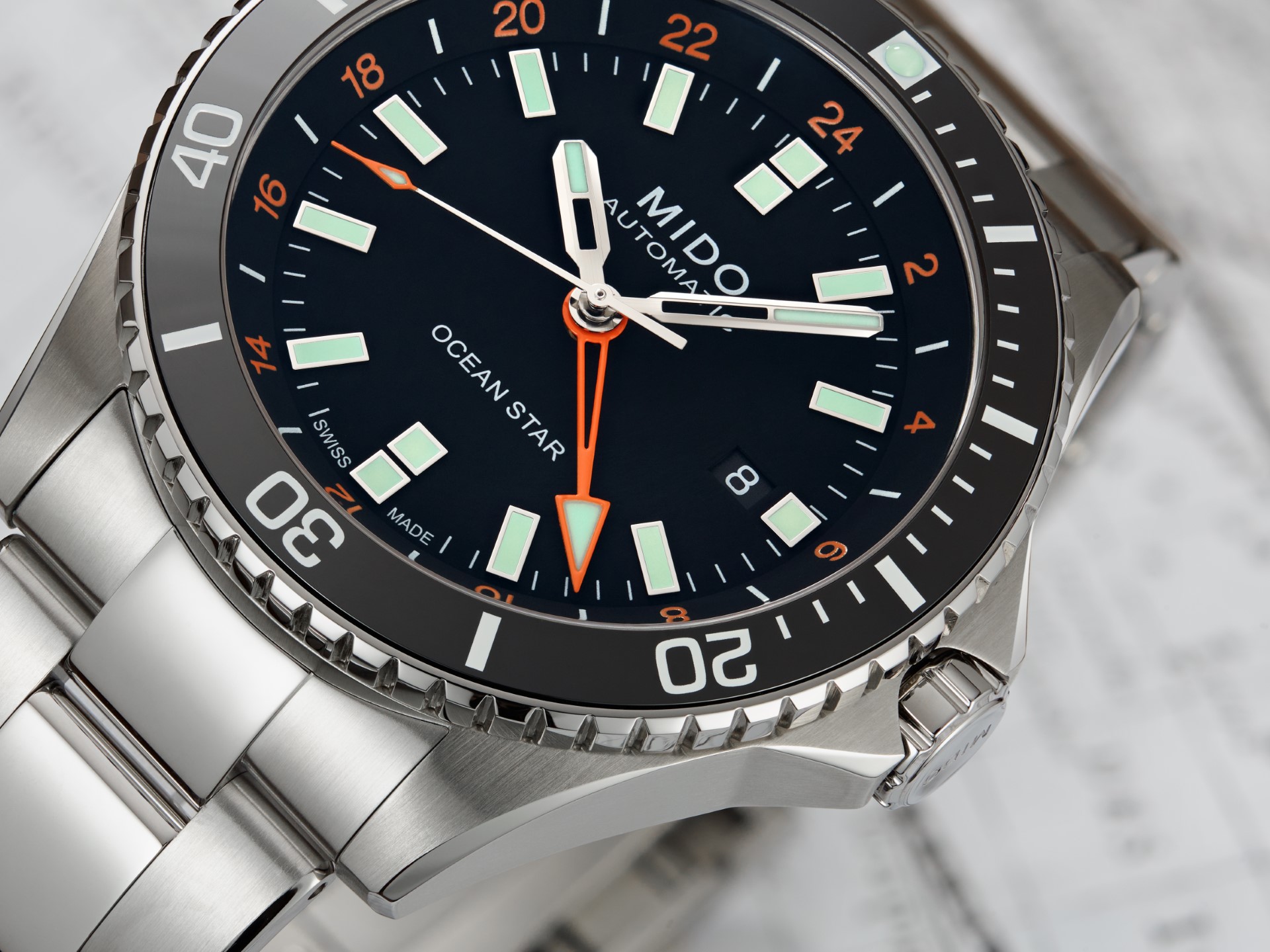 Mido Ocean Star GMT Orange - Watch I Love