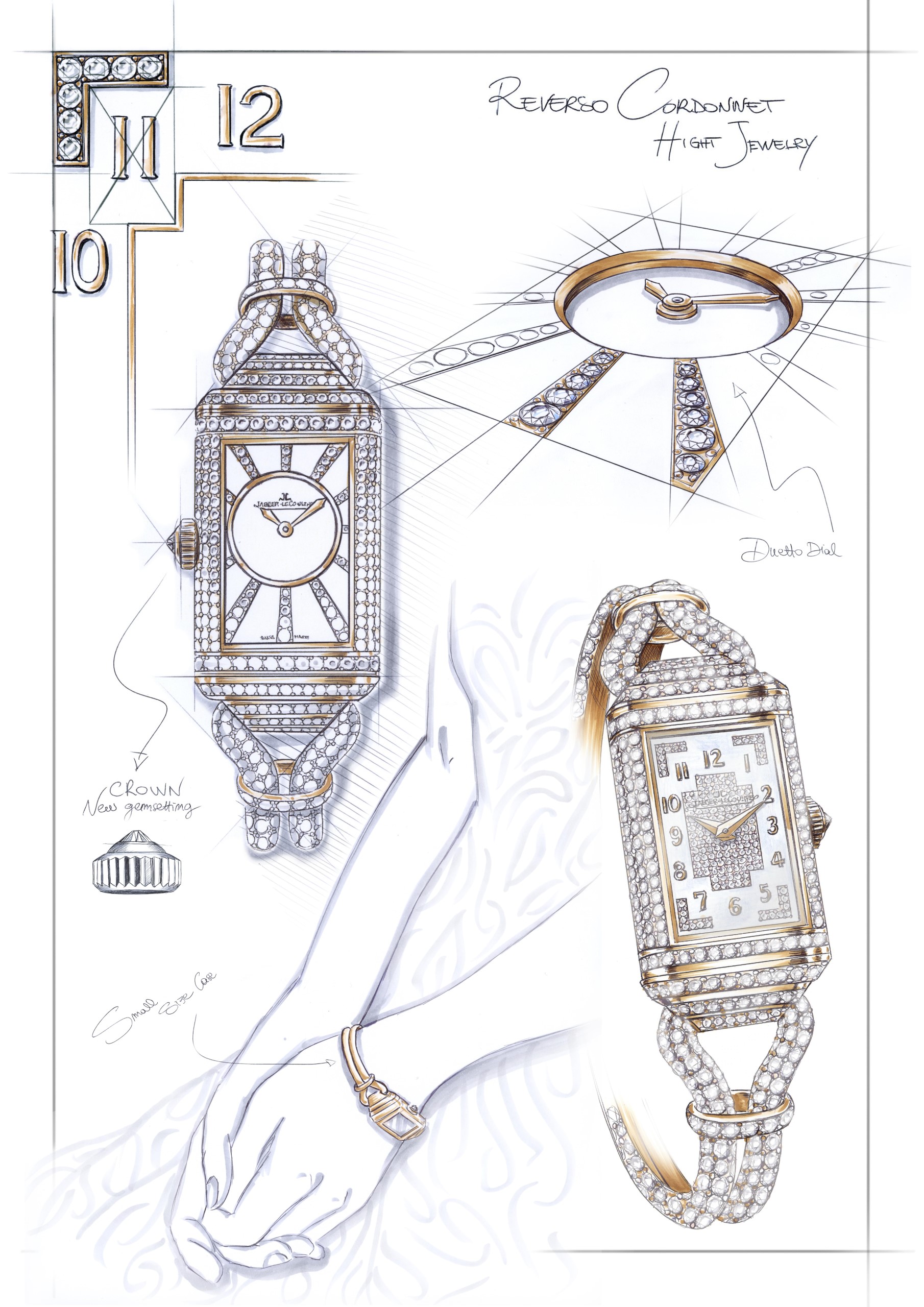 Jaeger-LeCoultre presents the Reverso One Cordonnet Jewellery - Shining ...