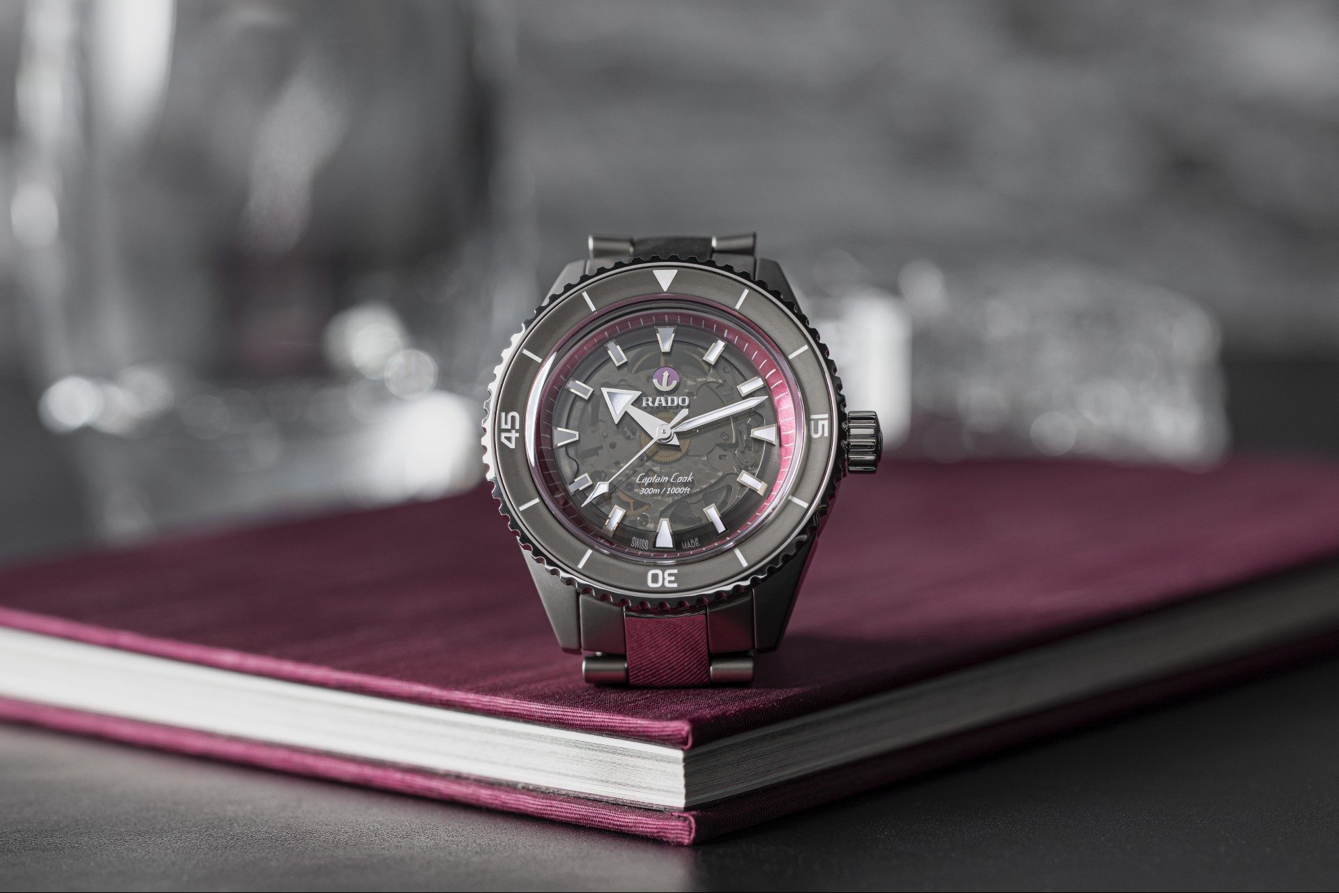 Rado Captain Cook High-Tech Ceramic Pink Dial Project - Watch I Love