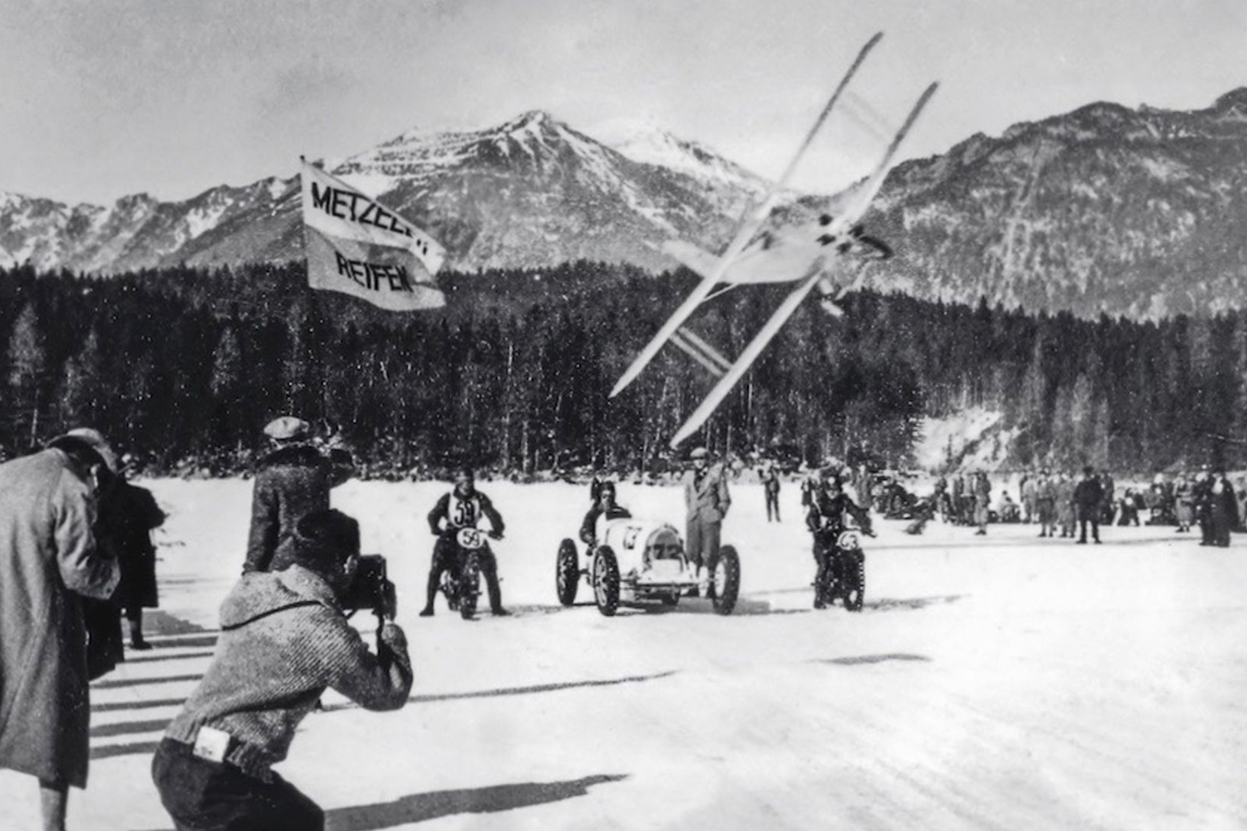 Bugatti returns to GP Ice Race over 60 years after its maiden ...