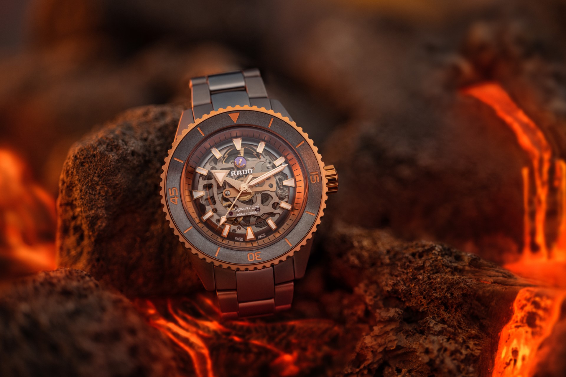 Rado Captain Cook High-Tech Ceramic Skeleton - Watch I Love