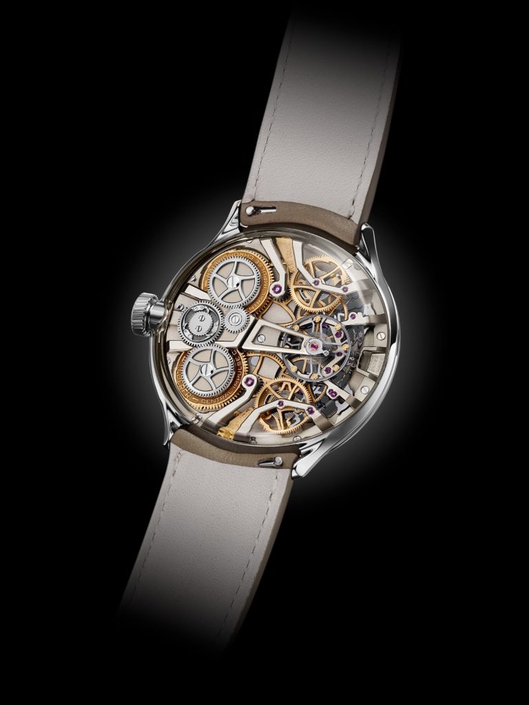 Lederer Watches presents the Central Impulse Chronometer in a steel ...