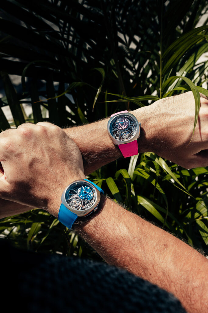 H. Moser & Cie. Unveils Pink Streamliner Cylindrical Tourbillon ...