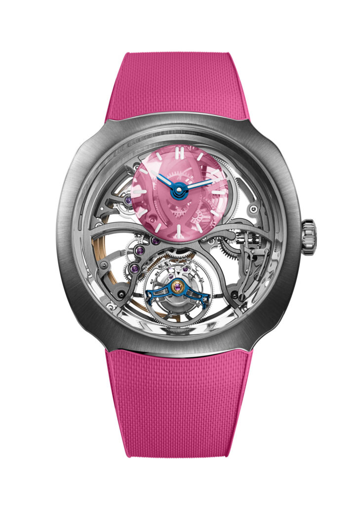 H. Moser & Cie. Unveils Pink Streamliner Cylindrical Tourbillon ...