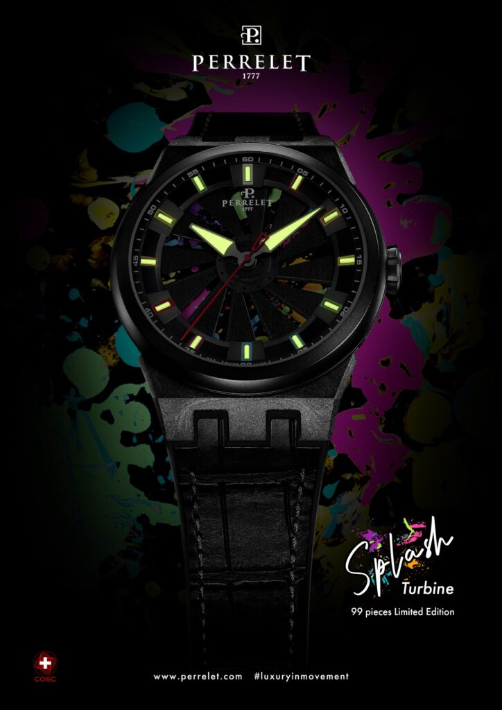 Discover the Perrelet Turbine Splash: A Colourful Masterpiece - Watch I ...