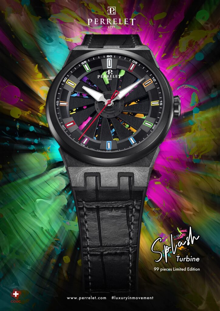 Discover the Perrelet Turbine Splash: A Colourful Masterpiece - Watch I ...
