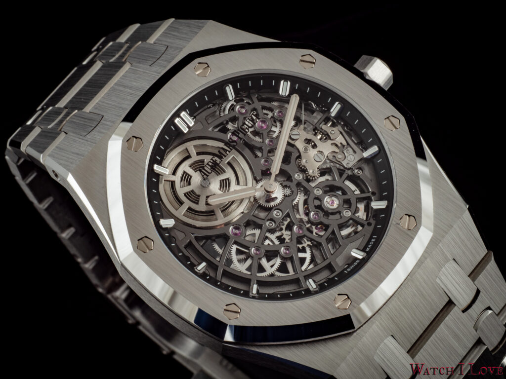 Review Audemars Piguet Royal Oak Jumbo ExtraThin Openworked - Watch I Love
