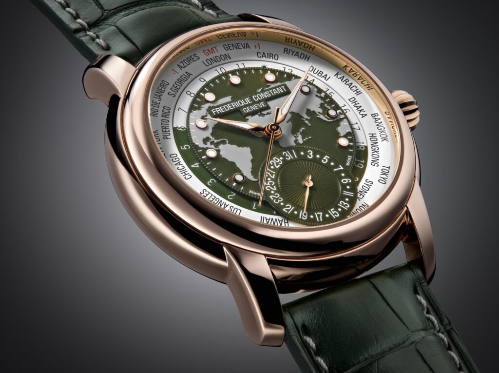 Explore the Elegance of the Worldtimer in Forest Green - Watch I Love