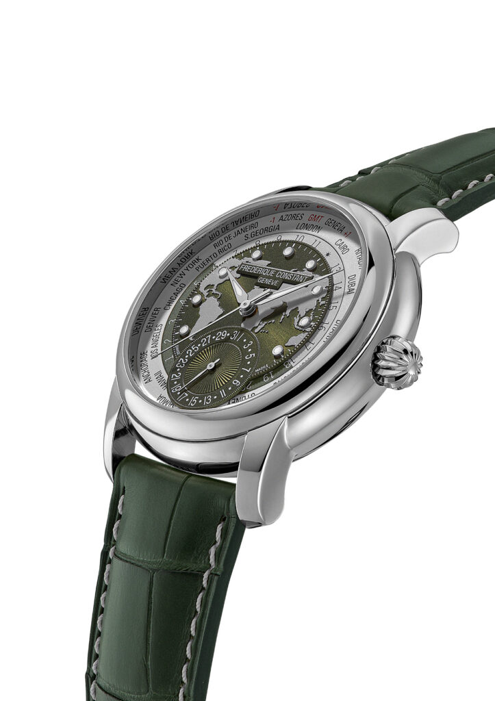 Explore the Elegance of the Worldtimer in Forest Green - Watch I Love