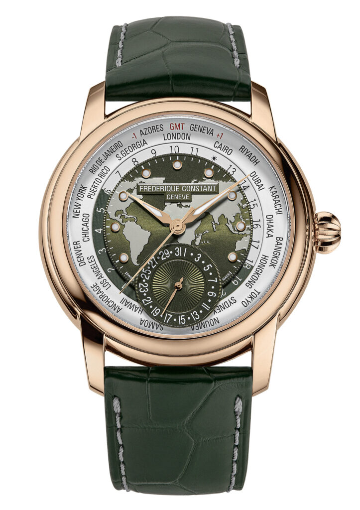 Explore the Elegance of the Worldtimer in Forest Green - Watch I Love