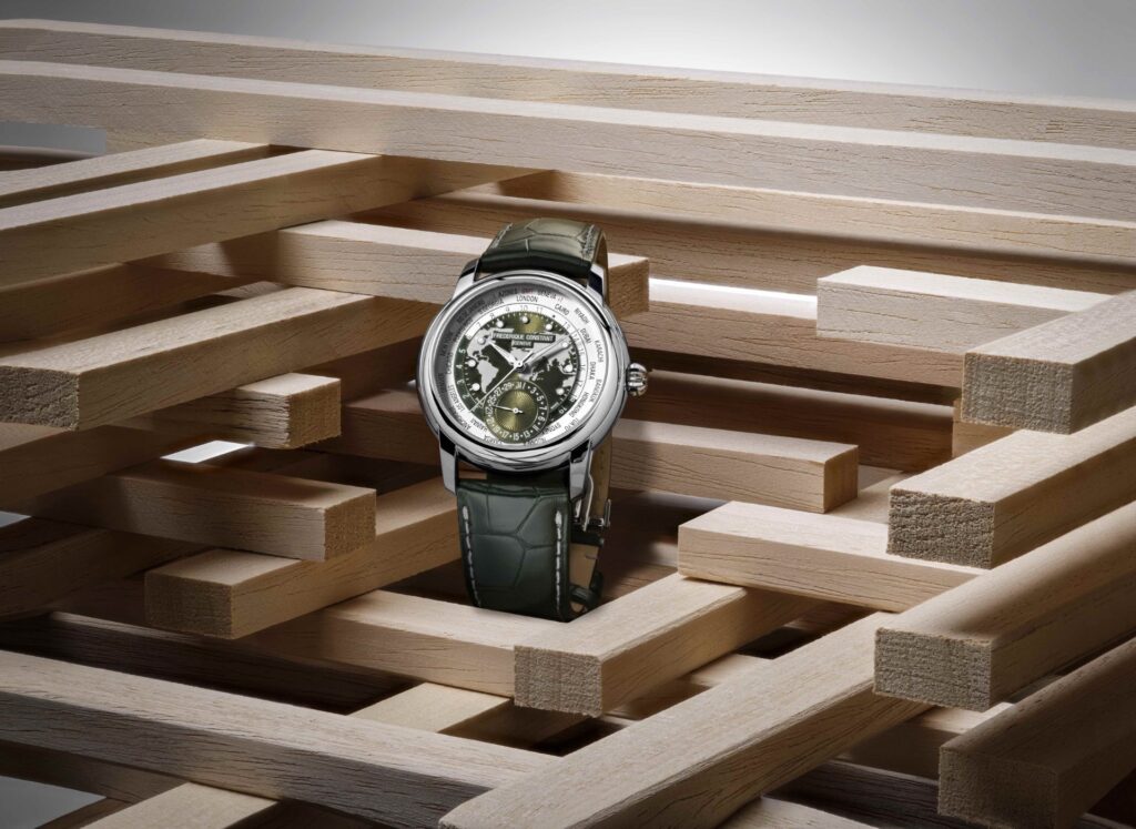 Explore the Elegance of the Worldtimer in Forest Green - Watch I Love