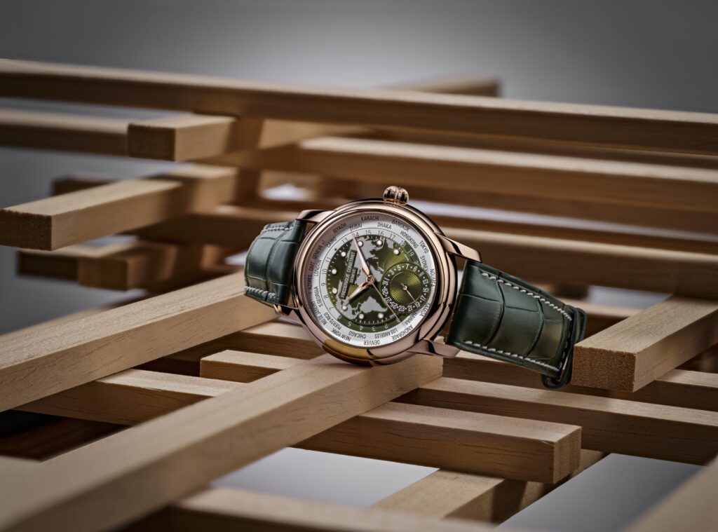 Explore the Elegance of the Worldtimer in Forest Green - Watch I Love