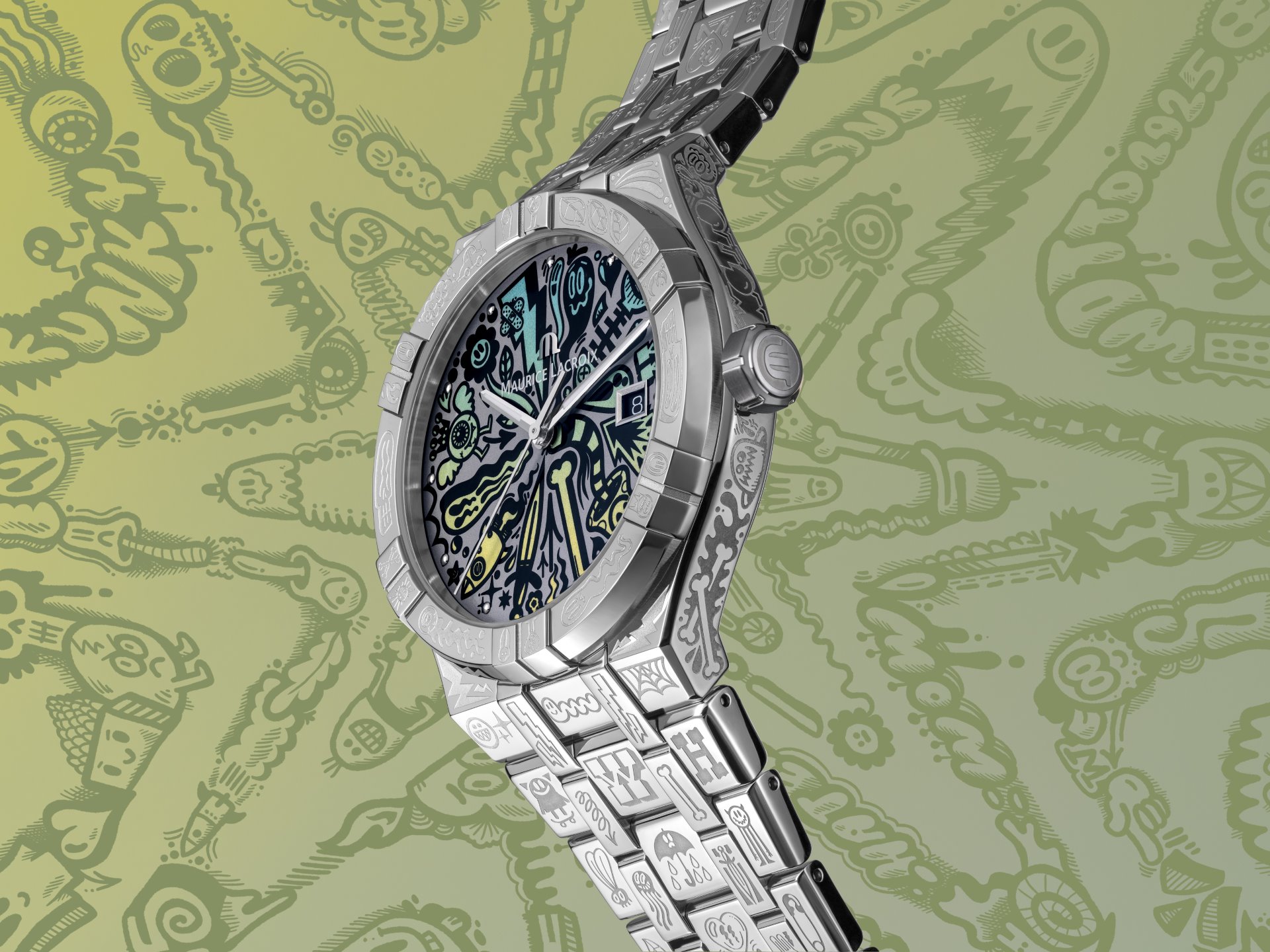 AIKON Automatic Wotto: Urban Art in Timepieces - Watch I Love