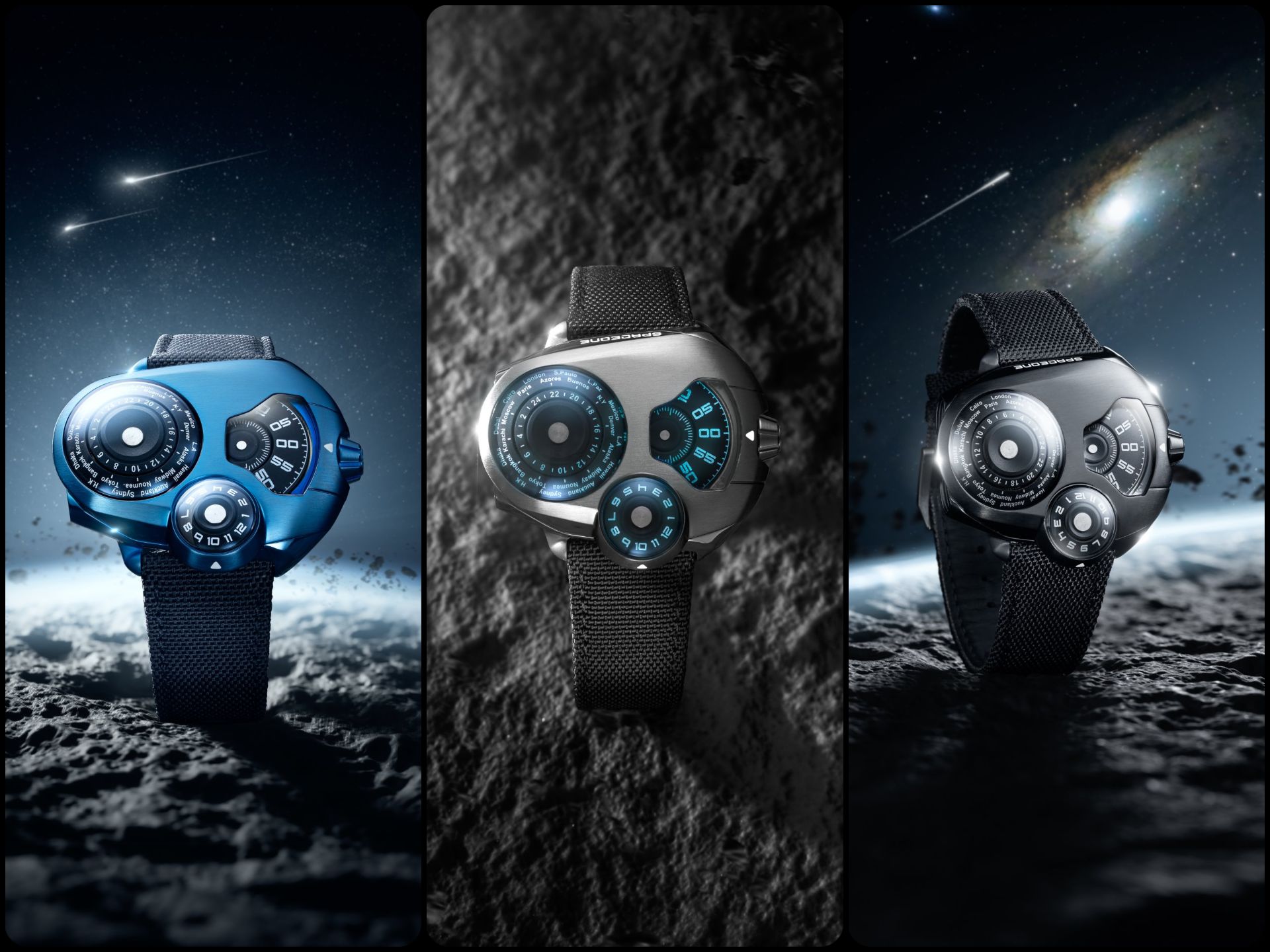 SpaceOne WorldTimer: Explore Time with Style - Watch I Love